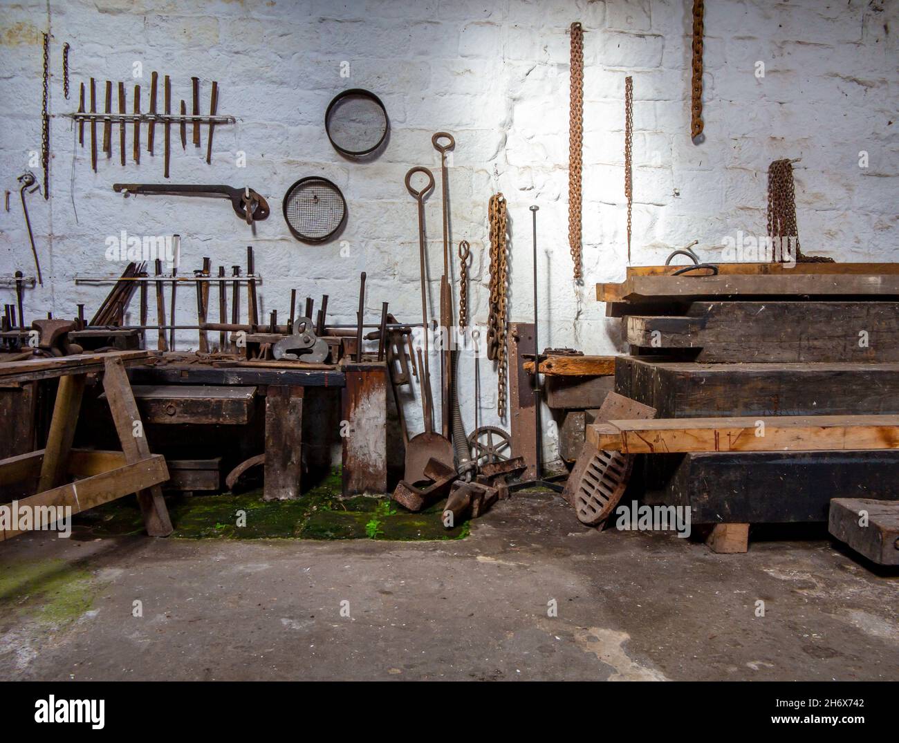 World's oldest surviving railway workshop built 1830 at High Peak ...