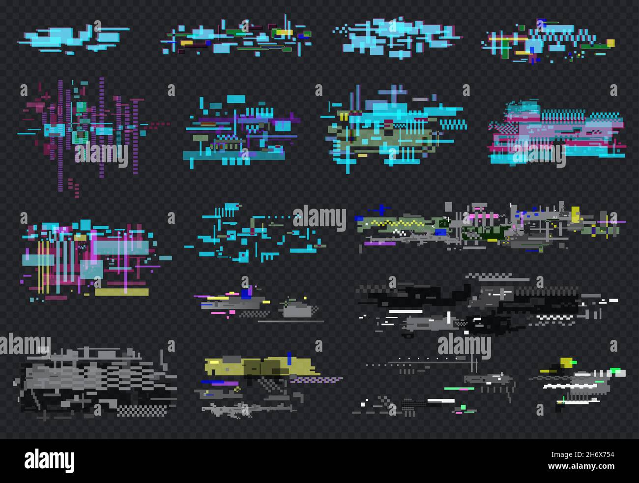 Neon tv set on Stock Vector Images - Alamy