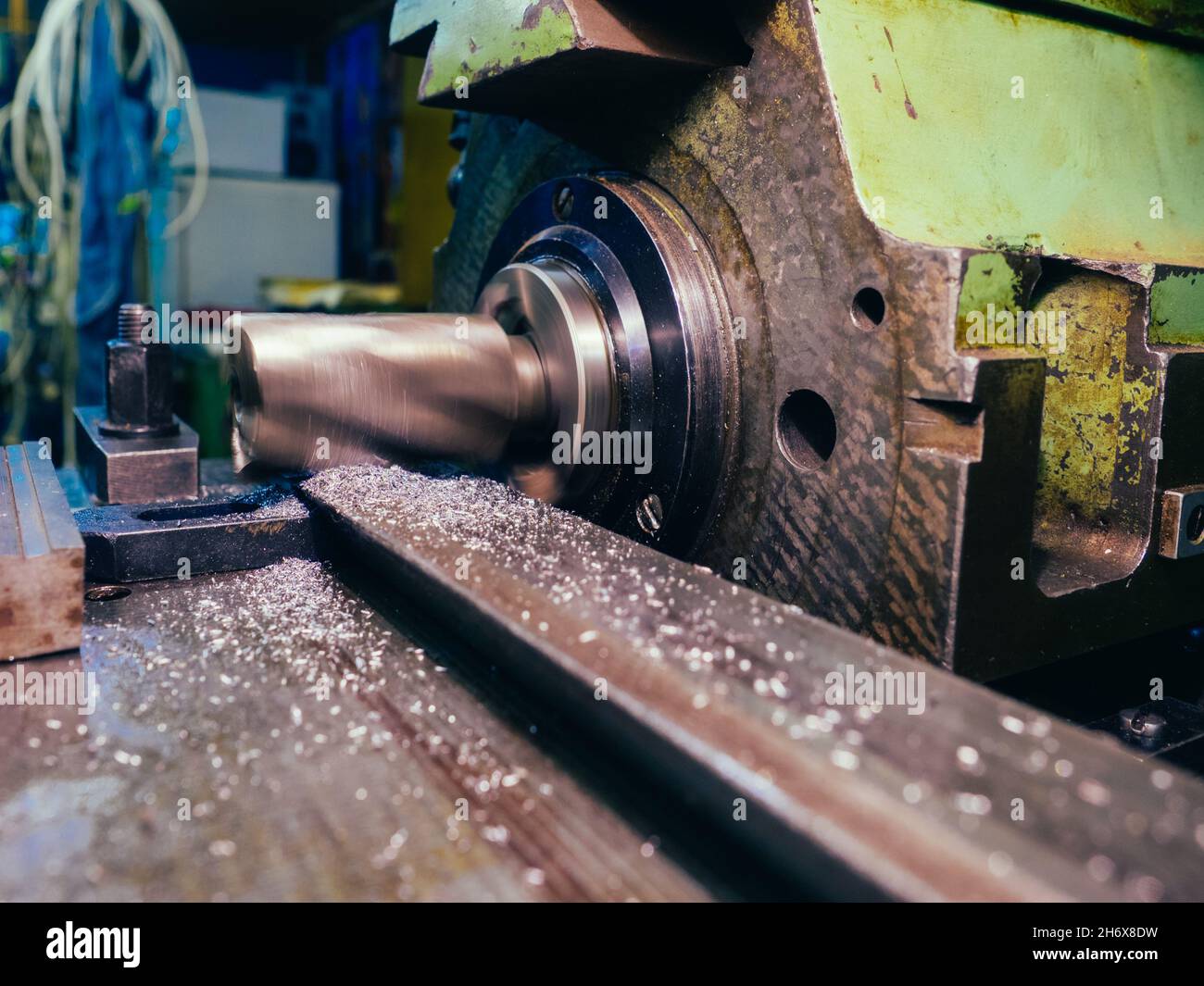 Old metal cutting machine hi-res stock photography and images - Alamy