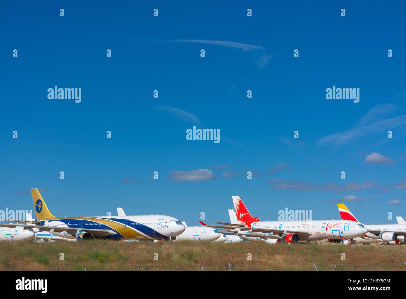 Caude, Teruel, Spain. 13th July, 2021 - Teruel Aerodrome, the largest ...
