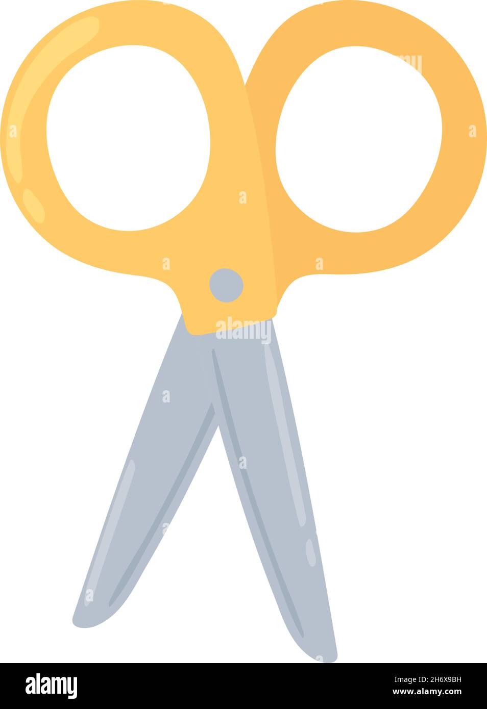 scissors cartoon icon Stock Vector Image & Art - Alamy