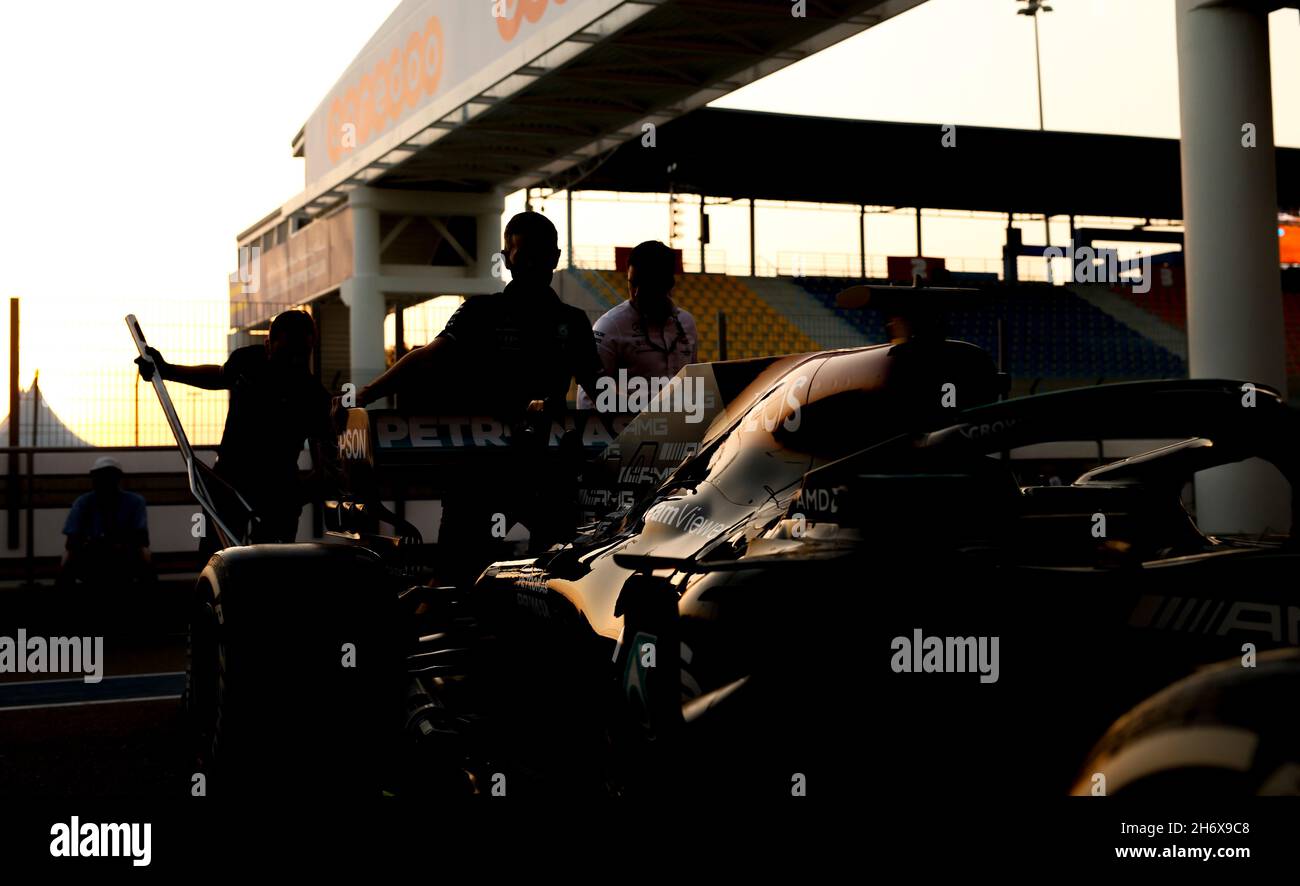 Doha, Qatar. 18th Nov, 2021. Mercedes-AMG Petronas F1 Team, F1 Grand ...