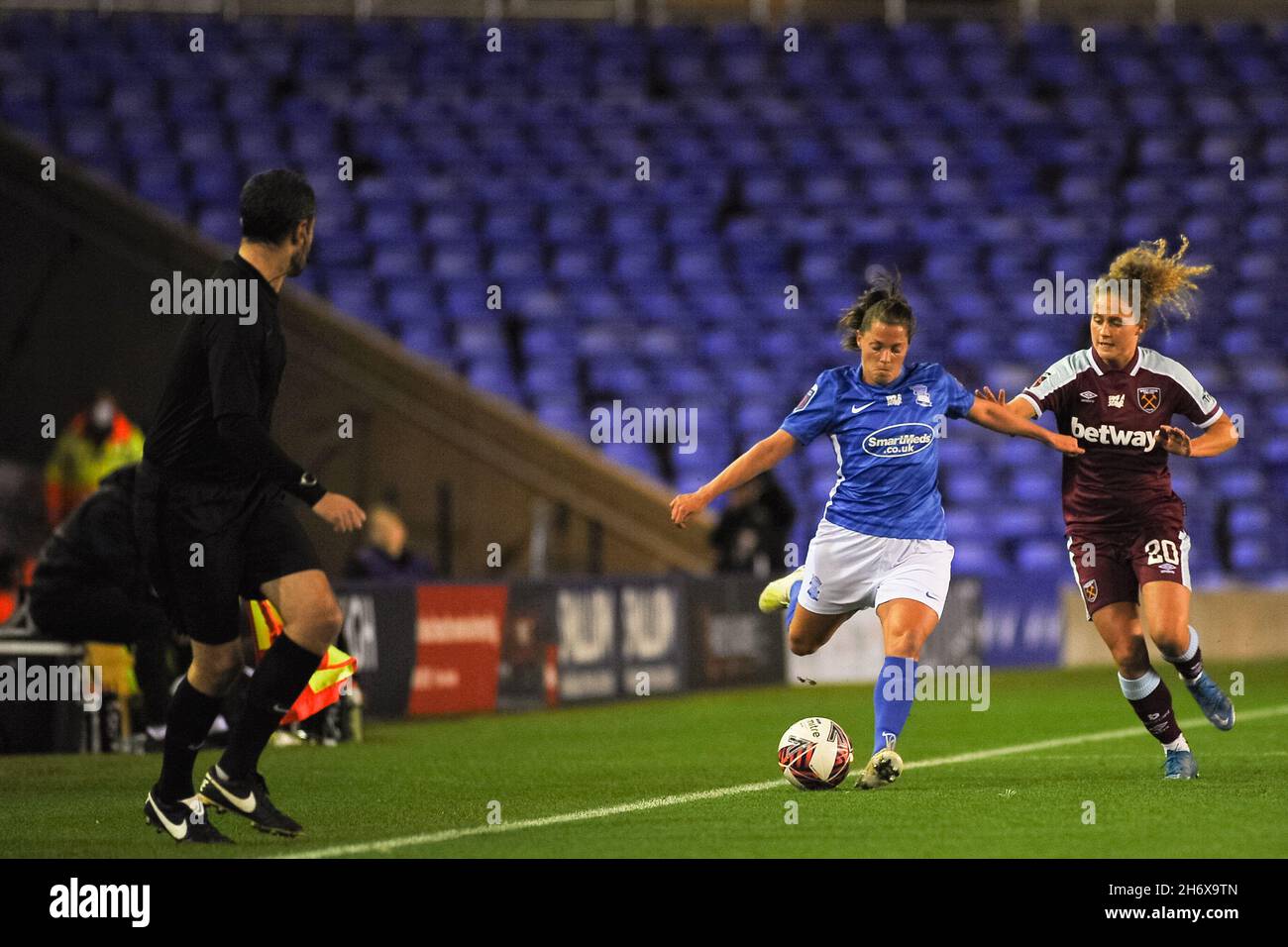Birmingham attack During the Womens Conti Cup game between Birmingham ...