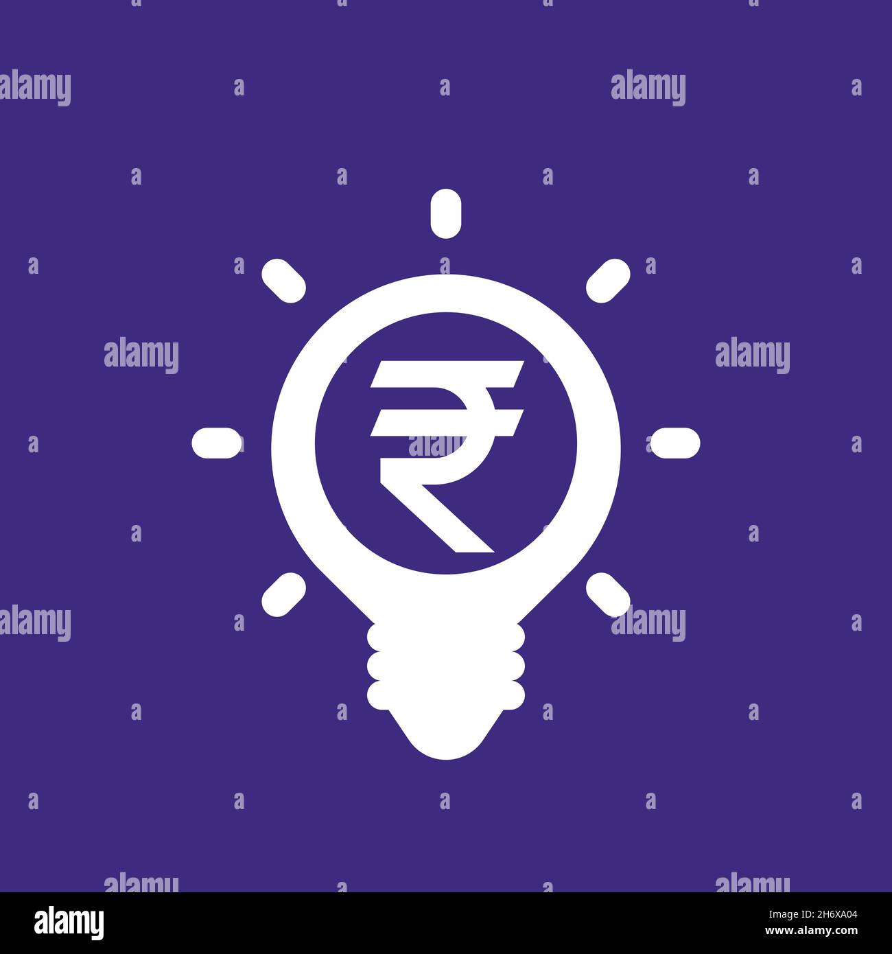 idea is money vector icon with rupee Stock Vector Image & Art - Alamy