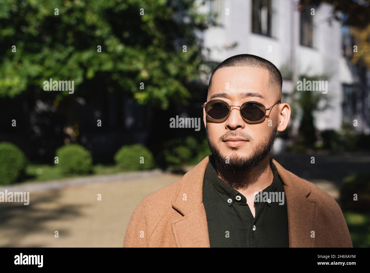 Bearded asian man hi-res stock photography and images - Alamy