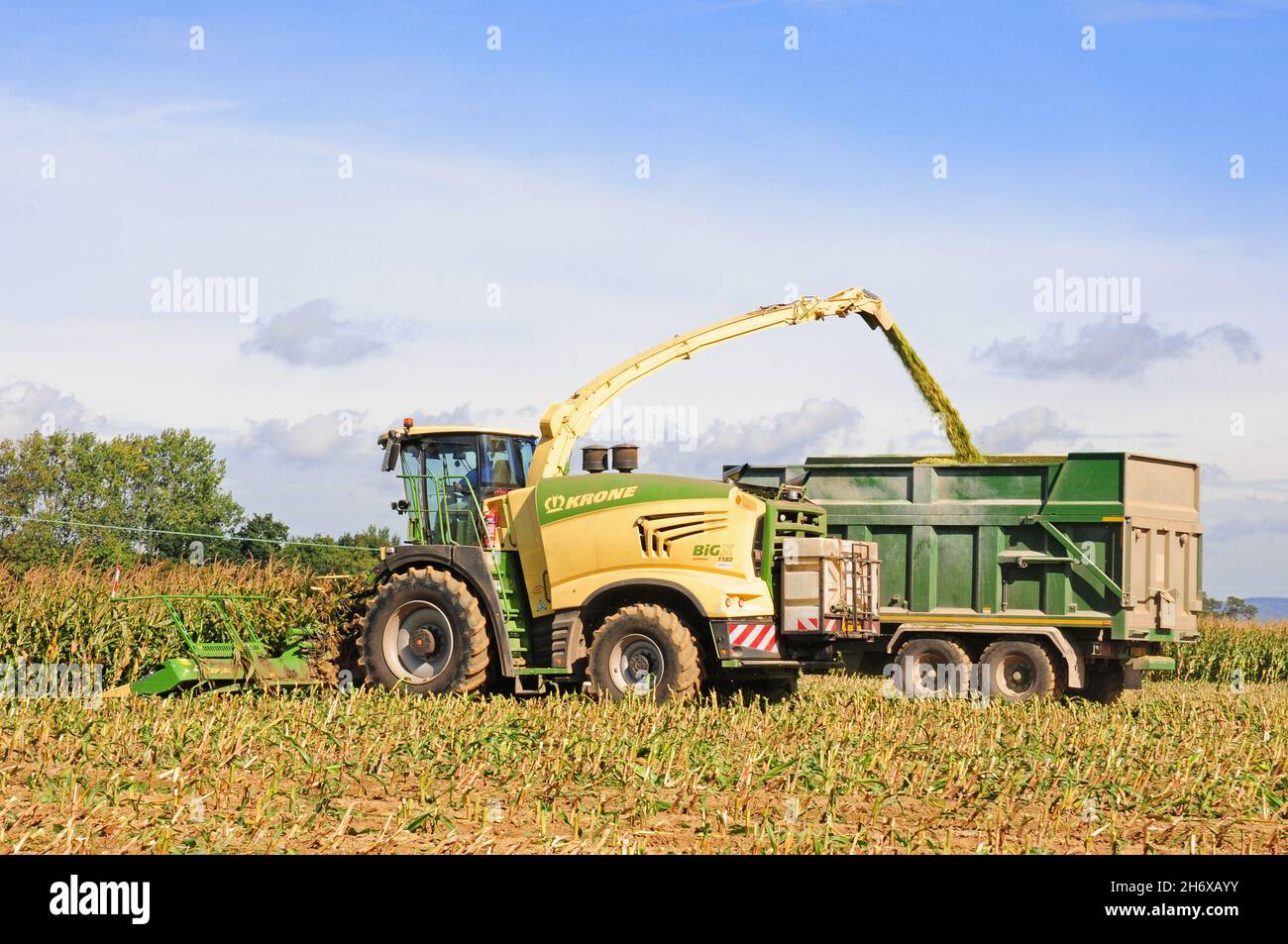 Forage harvester hi-res stock photography and images - Alamy
