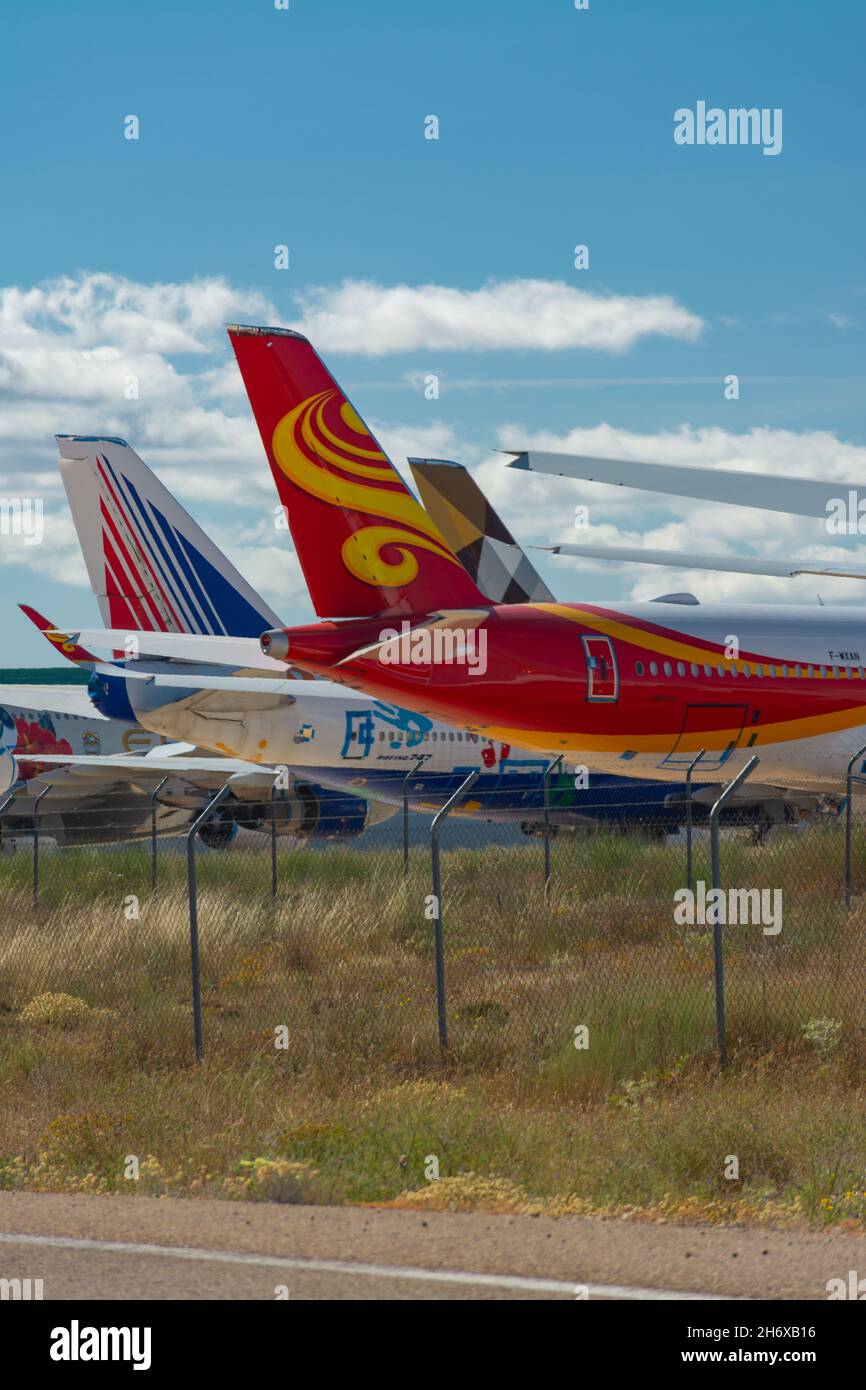 Caude, Teruel, Spain. 13th July, 2021 - Teruel Aerodrome the largest ...