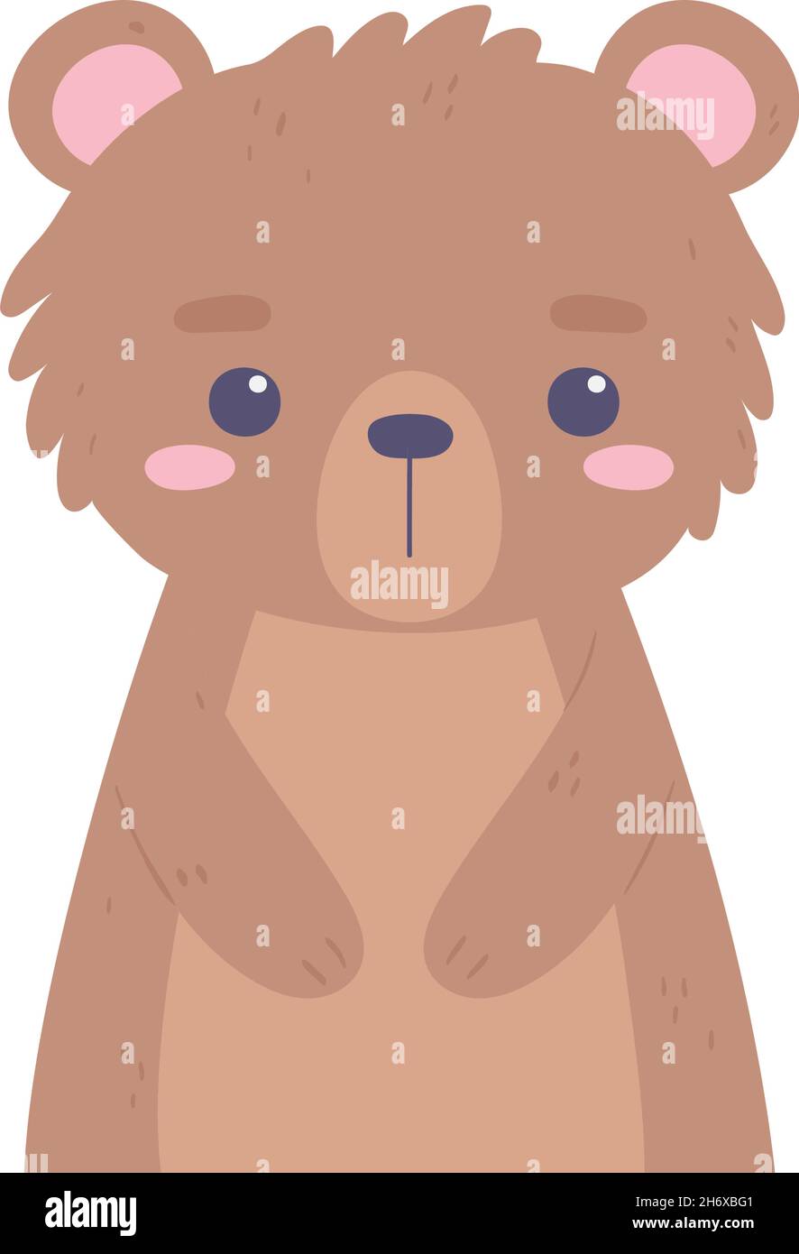 cute little bear Stock Vector Image & Art - Alamy