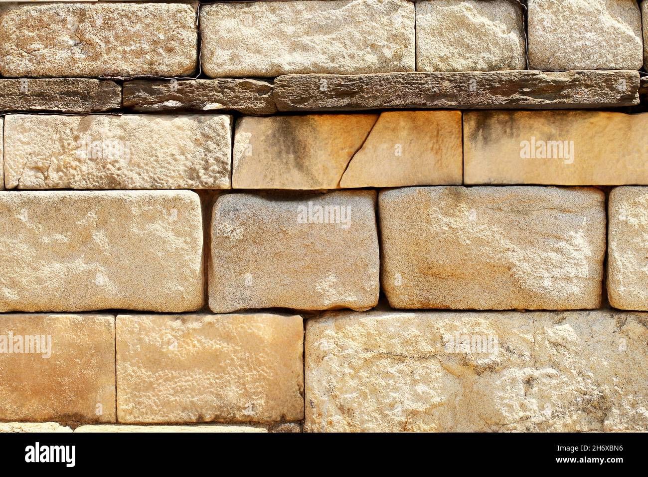 Texture background of ancient bricks wall close-up Stock Photo - Alamy