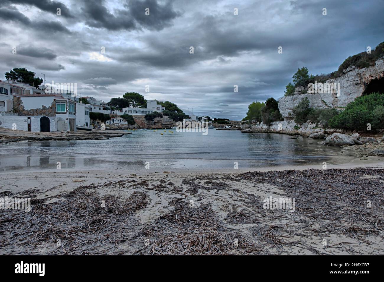 Coastal landscape of Menorca - Balearic Islands - Spain Stock Photo - Alamy
