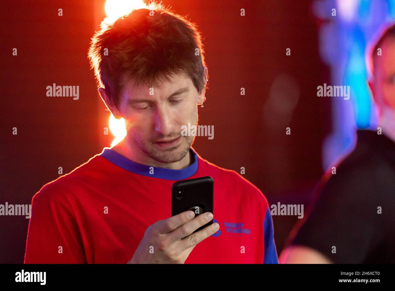 EINDHOVEN, NETHERLANDS - NOVEMBER 18: Tom Rushton during the ISL ...