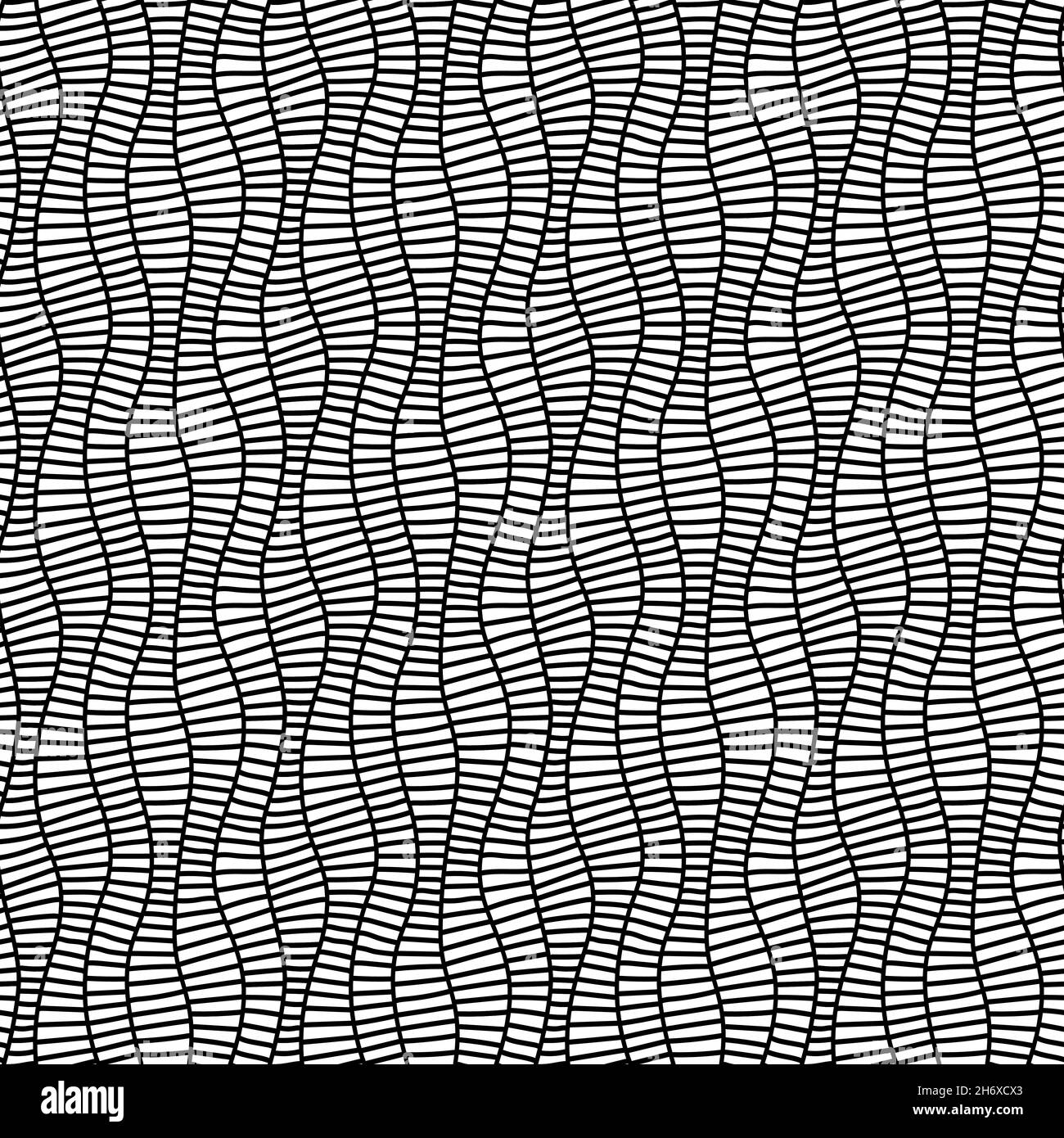 Background surface with repeating wave pattern, vector illustration ...