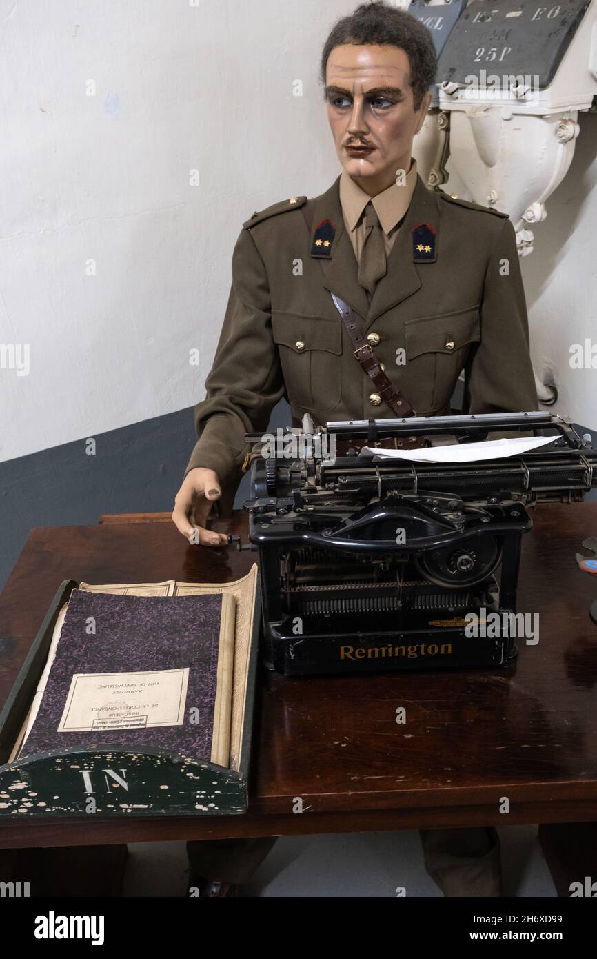 Eben-Emael, Belgium - October 30, 2021. Fort Eben-Emael was one of the ...