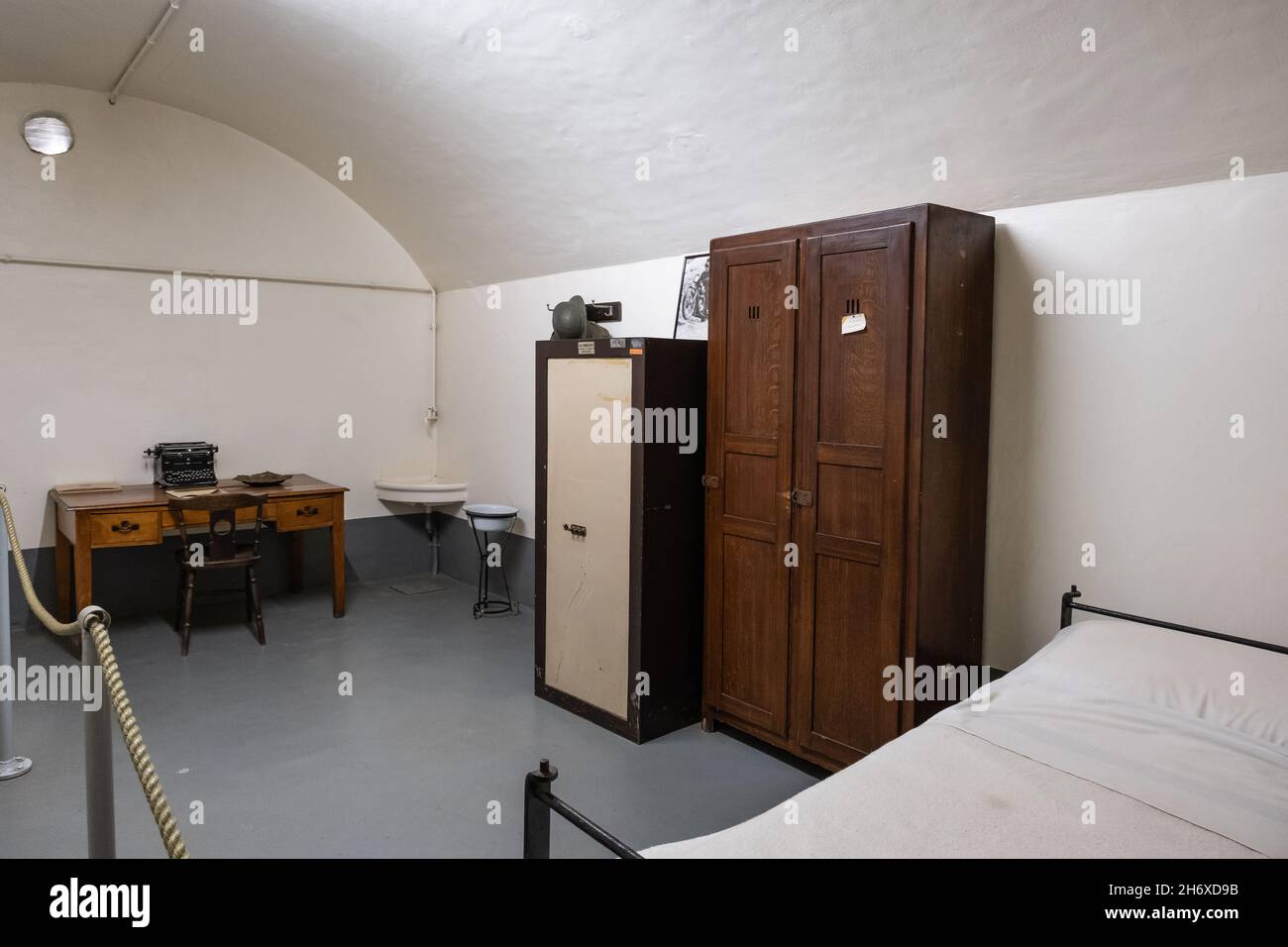 Eben-Emael, Belgium - October 30, 2021. Fort Eben-Emael was one of the ...