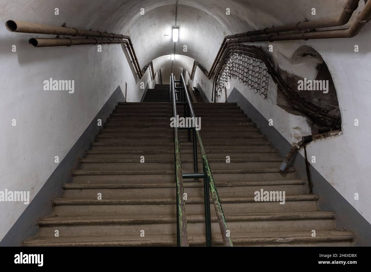 Eben-Emael, Belgium - October 30, 2021. Fort Eben-Emael was one of the ...