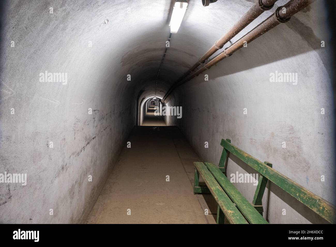 Eben-Emael, Belgium - October 30, 2021. Fort Eben-Emael was one of the ...