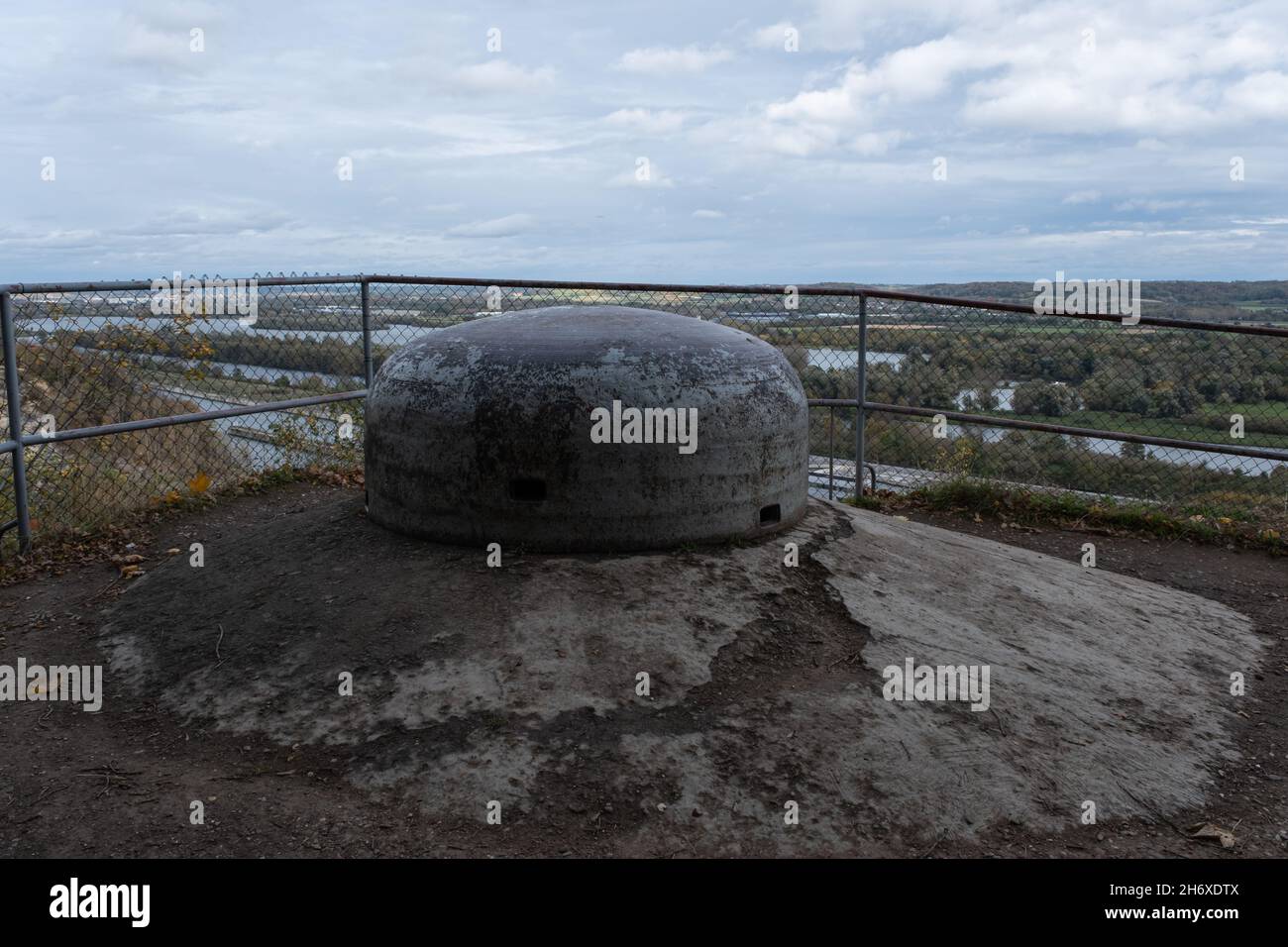 Eben-Emael, Belgium - October 30, 2021. Fort Eben-Emael was one of the ...