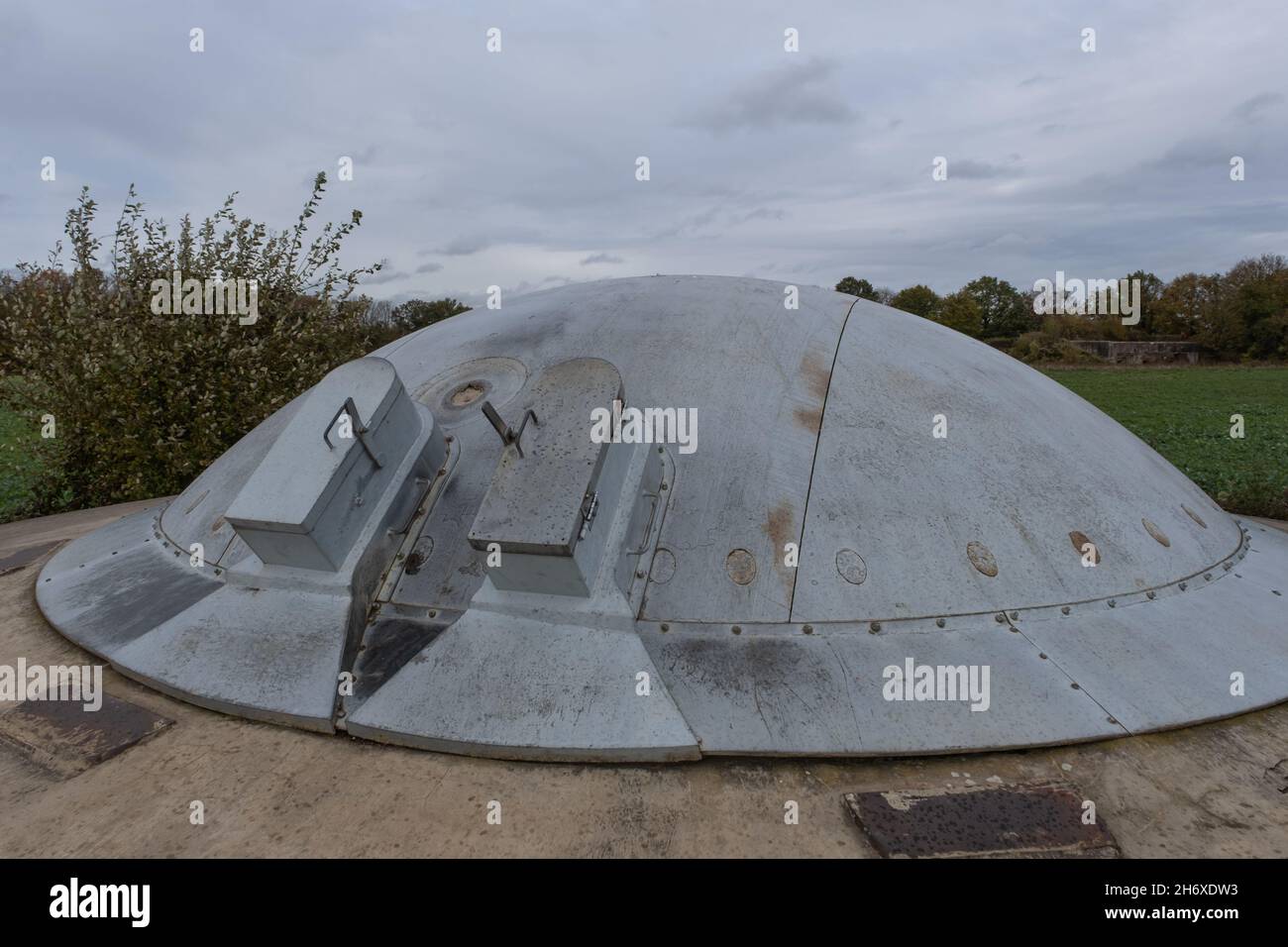 Eben-Emael, Belgium - October 30, 2021. Fort Eben-Emael was one of the ...