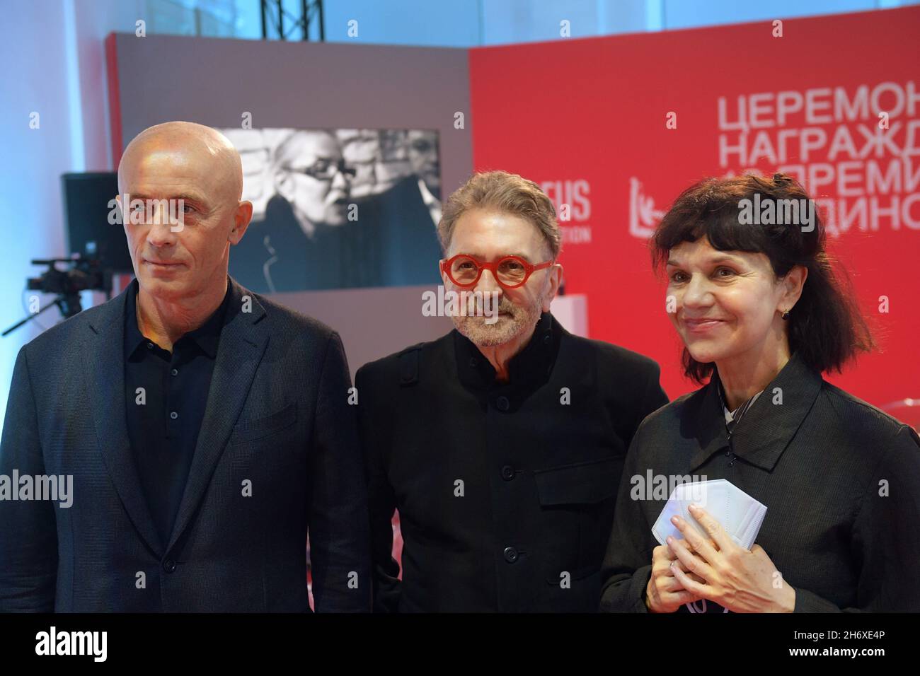 The XIII Kandinsky Prize award ceremony at the Moscow Museum of Modern ...