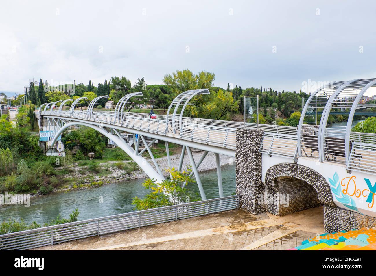 Moscow Bridge, Podgorica, Montenegro, Europe Stock Photo - Alamy