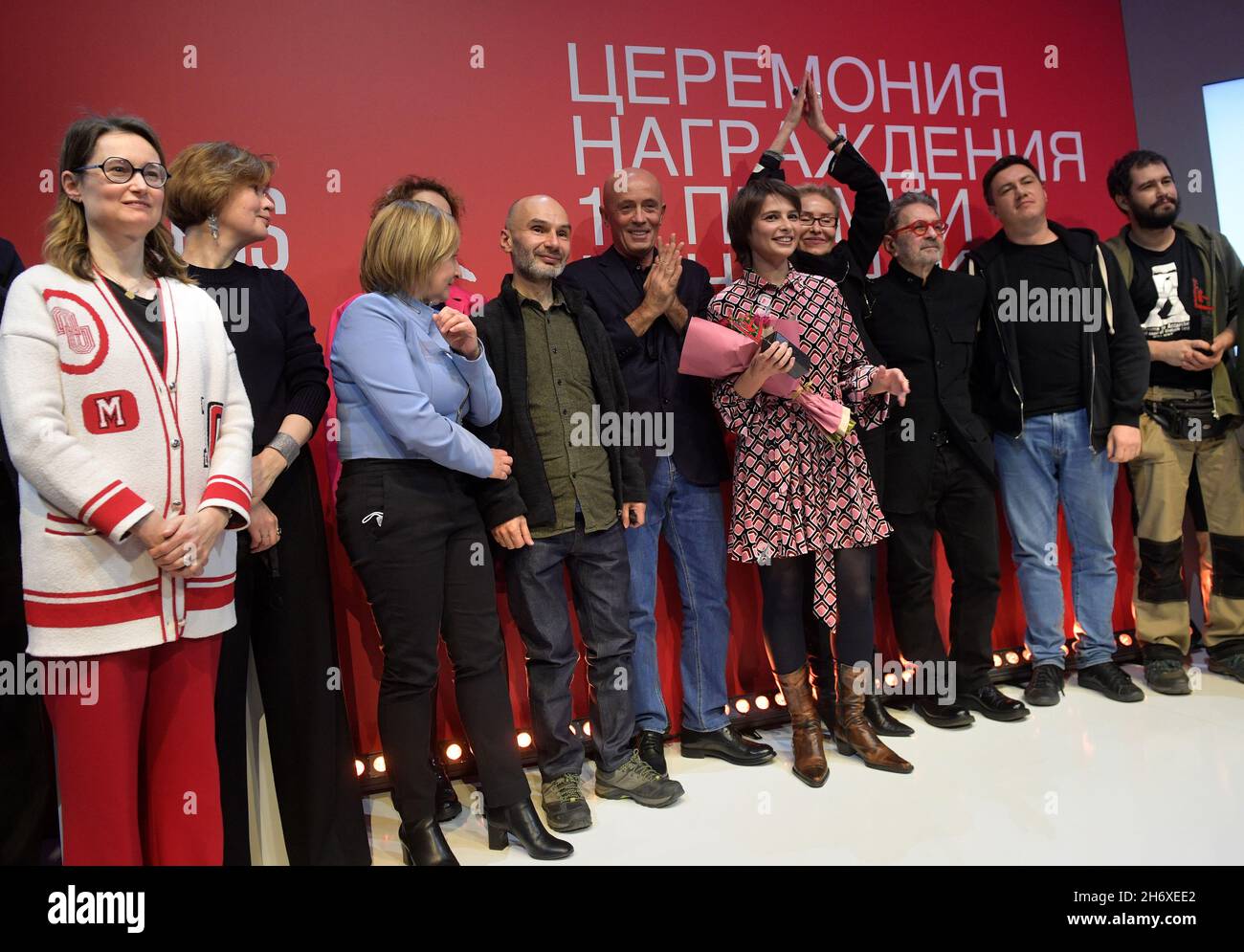 The XIII Kandinsky Prize award ceremony at the Moscow Museum of Modern ...