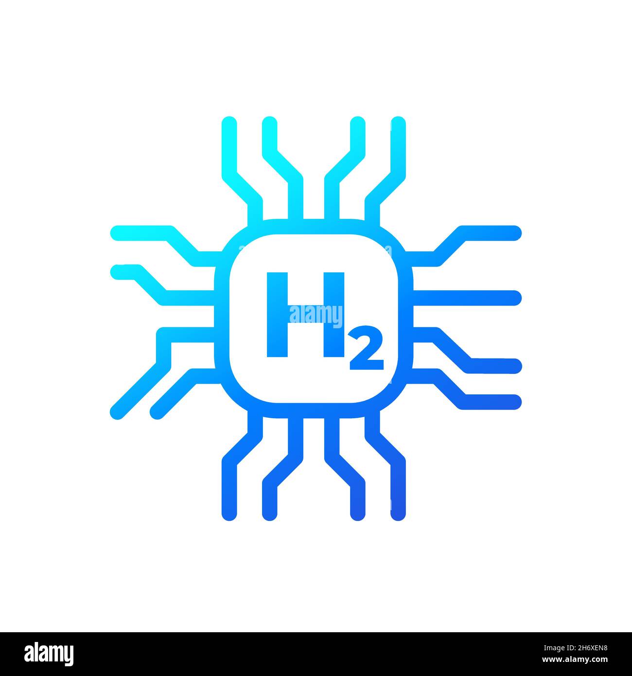 Hydrogen production Stock Vector Images - Alamy