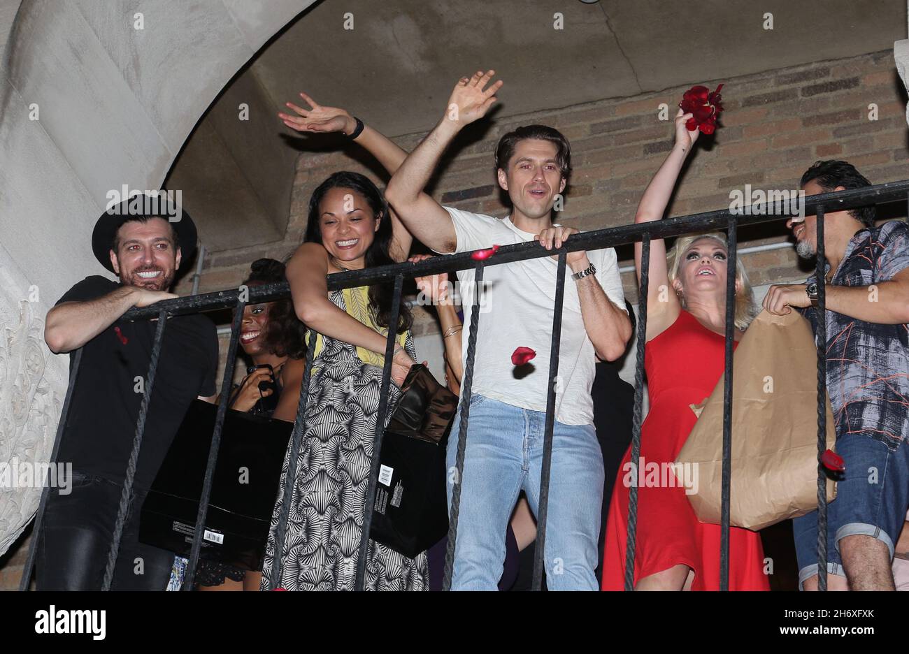 New York - NY - 20190628 - Aaron TveitKaren OlivoRobyn Hurderand the ...