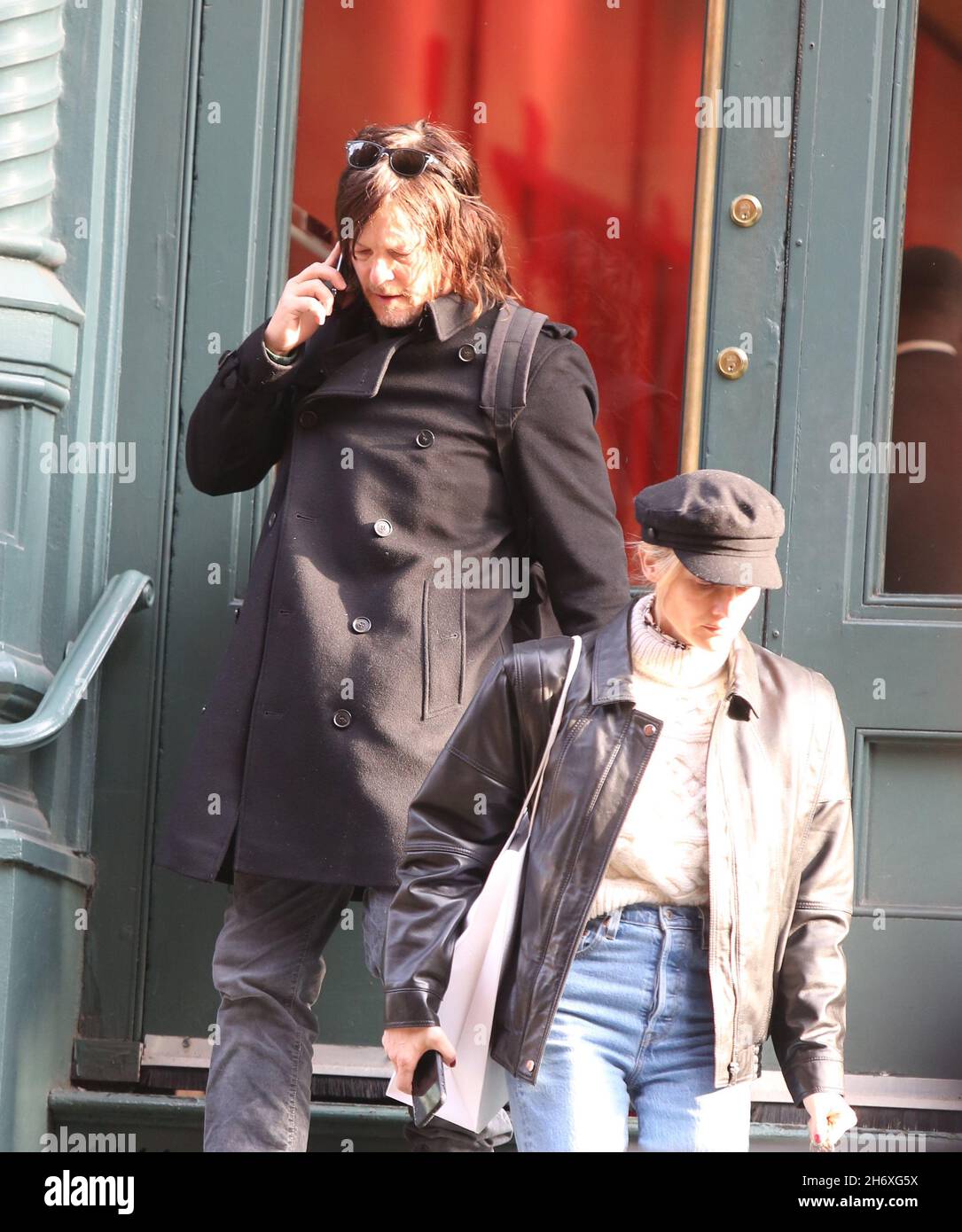 New York - NY - 12/26/2019- Norman Reedus and Diane Kruger shopping in ...