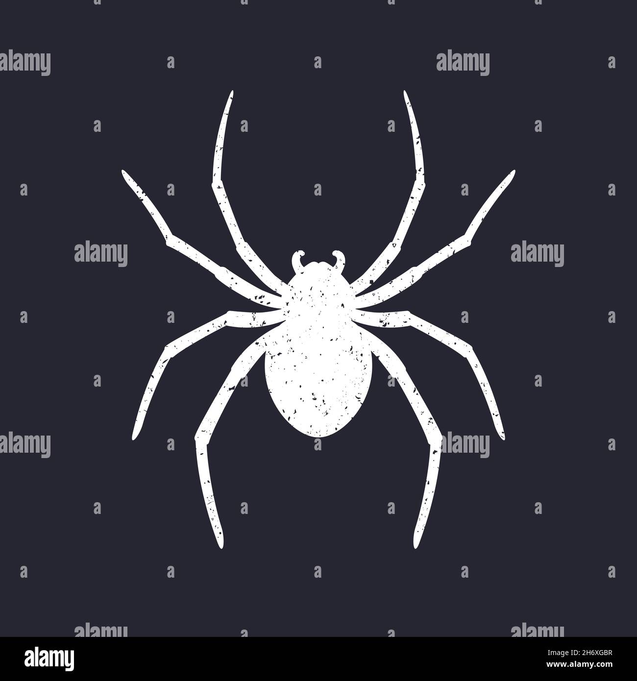 spider vector art on dark Stock Vector Image & Art - Alamy