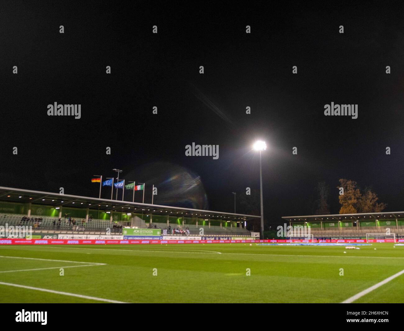 General overview of the stadium during the match in the Uefa Womens ...