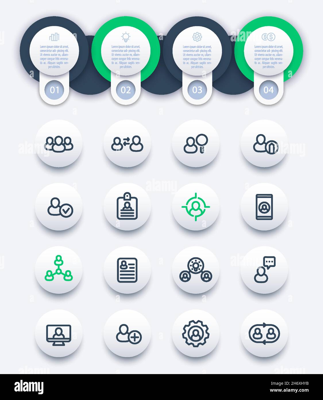 Human labour replacement Stock Vector Images - Alamy