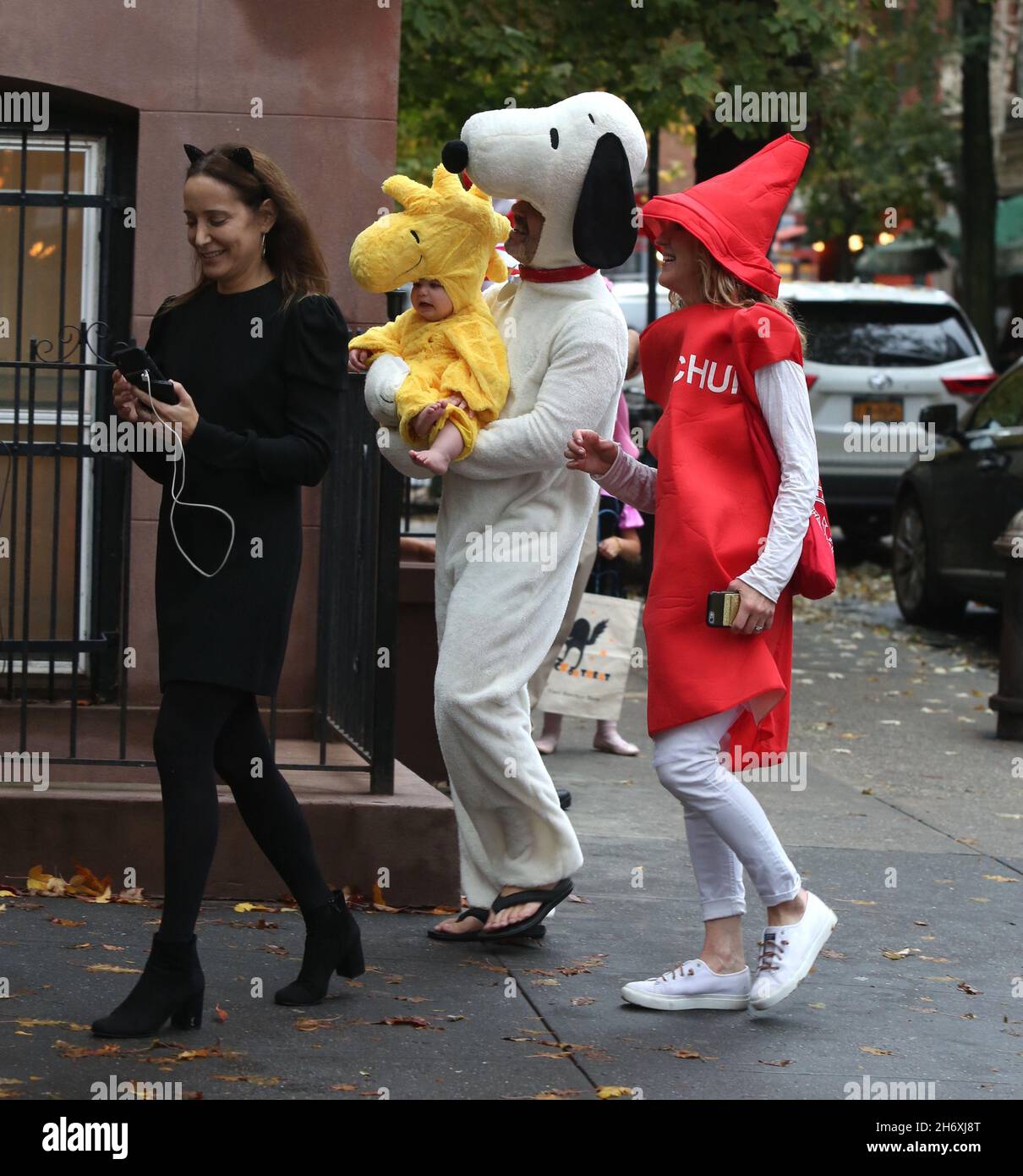New York - NY - 10/31/19 - Andy Cohen and son Benjamin out on Halloween ...