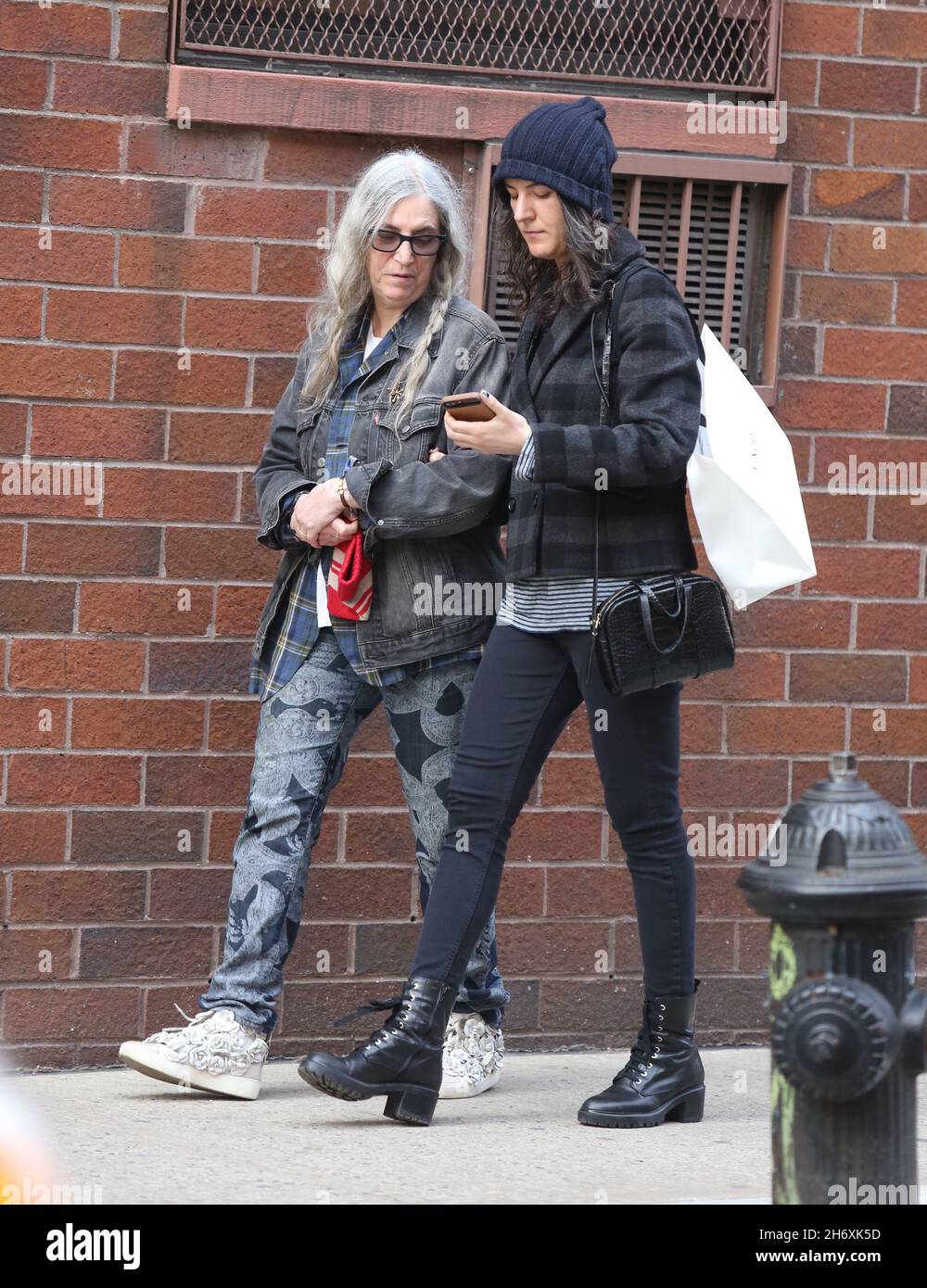New York - NY - 03/30/2019 - Patti Smith and Daughter Jesse Smith ...