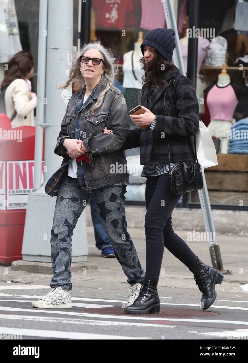 Patti smith and daughter jesse hi-res stock photography and images - Alamy