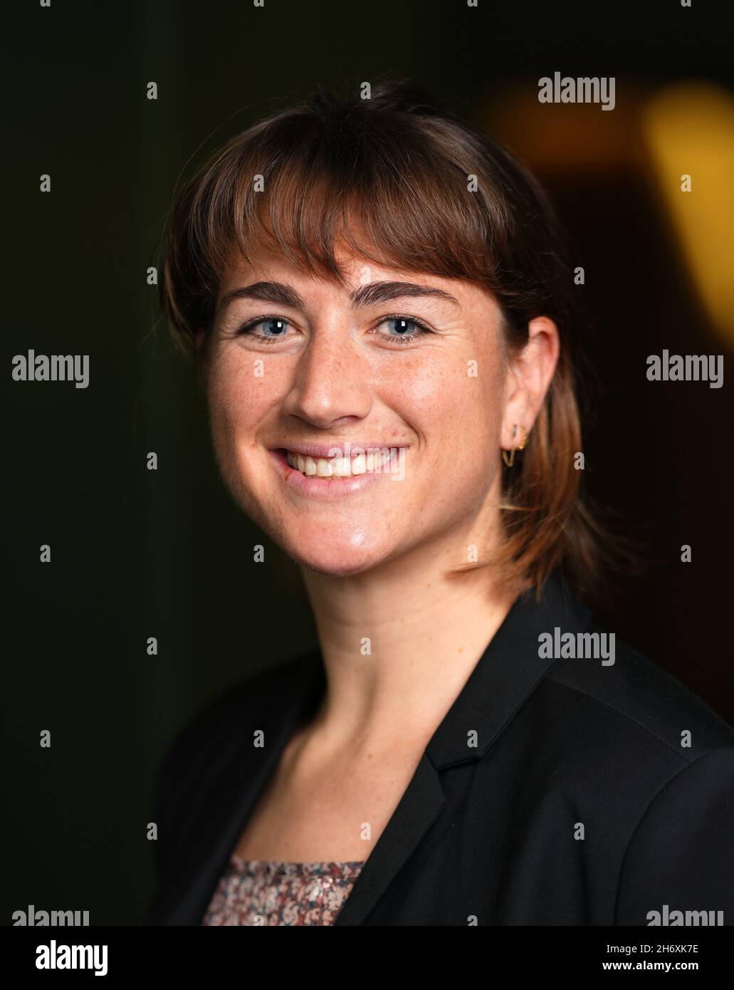 Cambridge's Ruby Tew during The Boat Race 2022 Launch Event at the ...