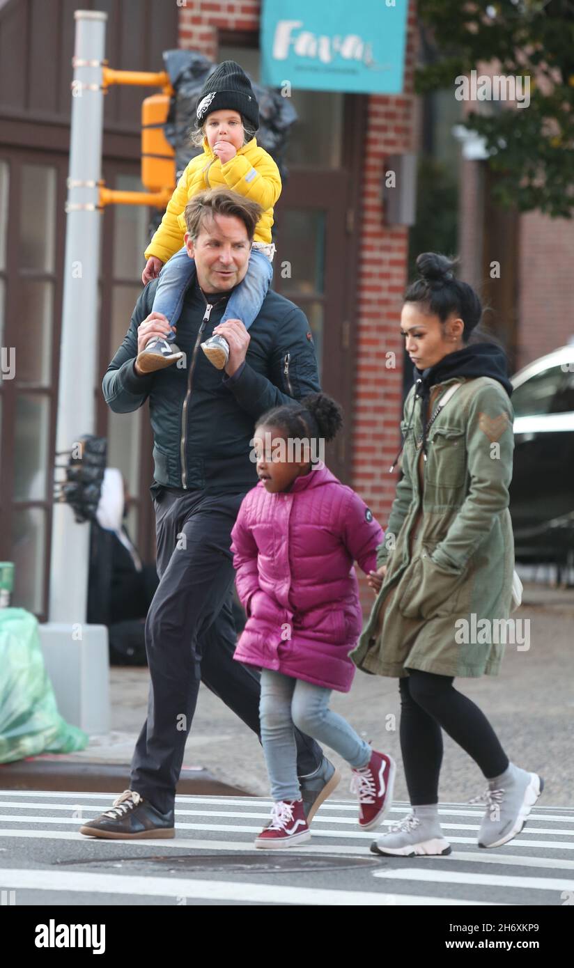 New York - NY - 11/02/2019 - Bradley Cooper and daughter Lea Shayk ...