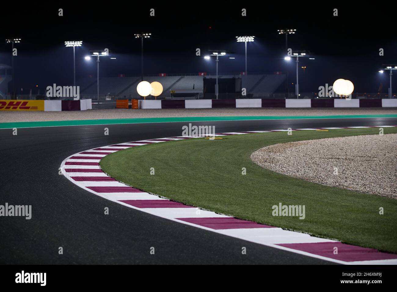 Track illustration during the Formula 1 Ooredoo Qatar Grand Prix 2021 ...