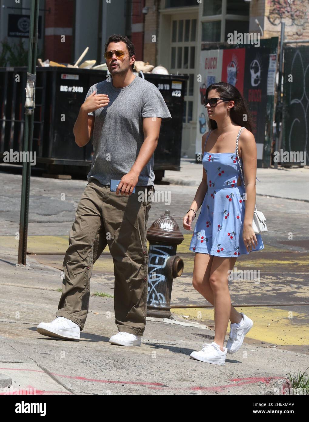 New York - NY - 07/27/2019. Sara Sampaio and boyfriend Oliver Ripley ...