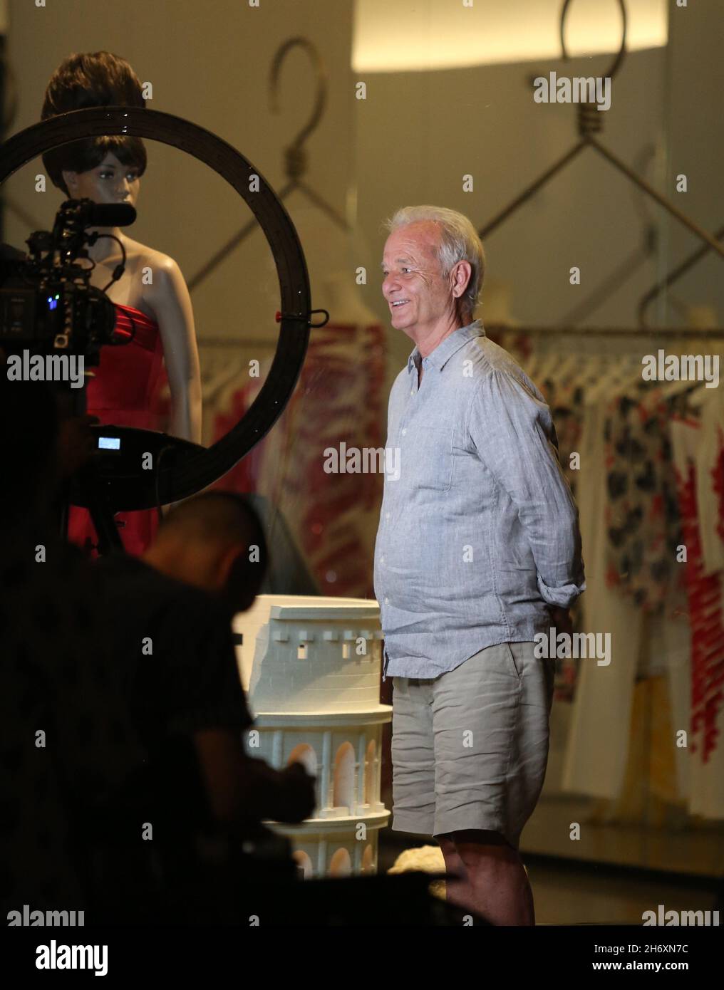 New York - NY - 06/26/2019 - Bill Murray eating potato latkes and doing ...