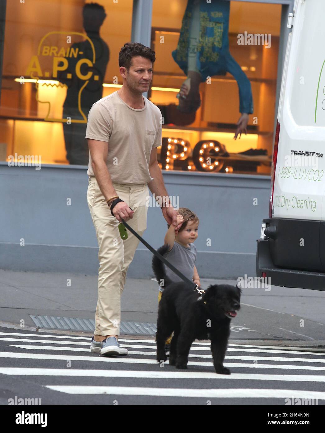 New York - NY - 09/11/2019 - Nate Berkus and son Oskar Brent-Berkus ...