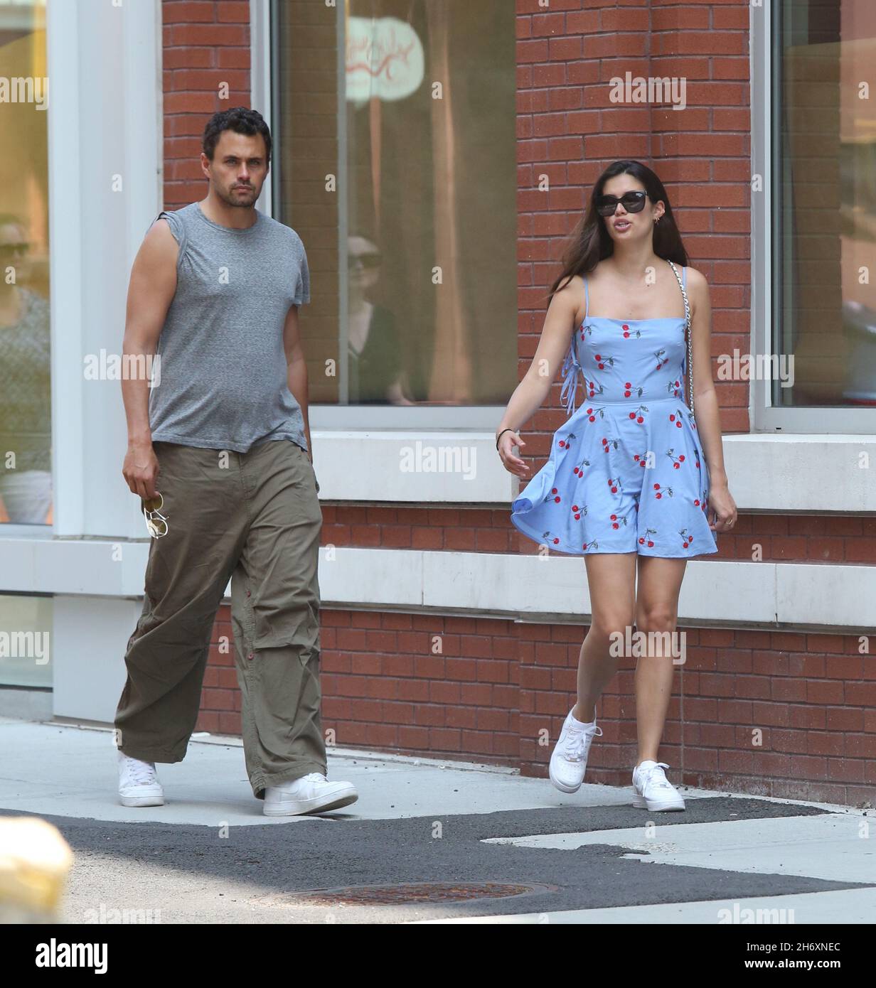 New York - NY - 07/27/2019. Sara Sampaio and boyfriend Oliver Ripley ...