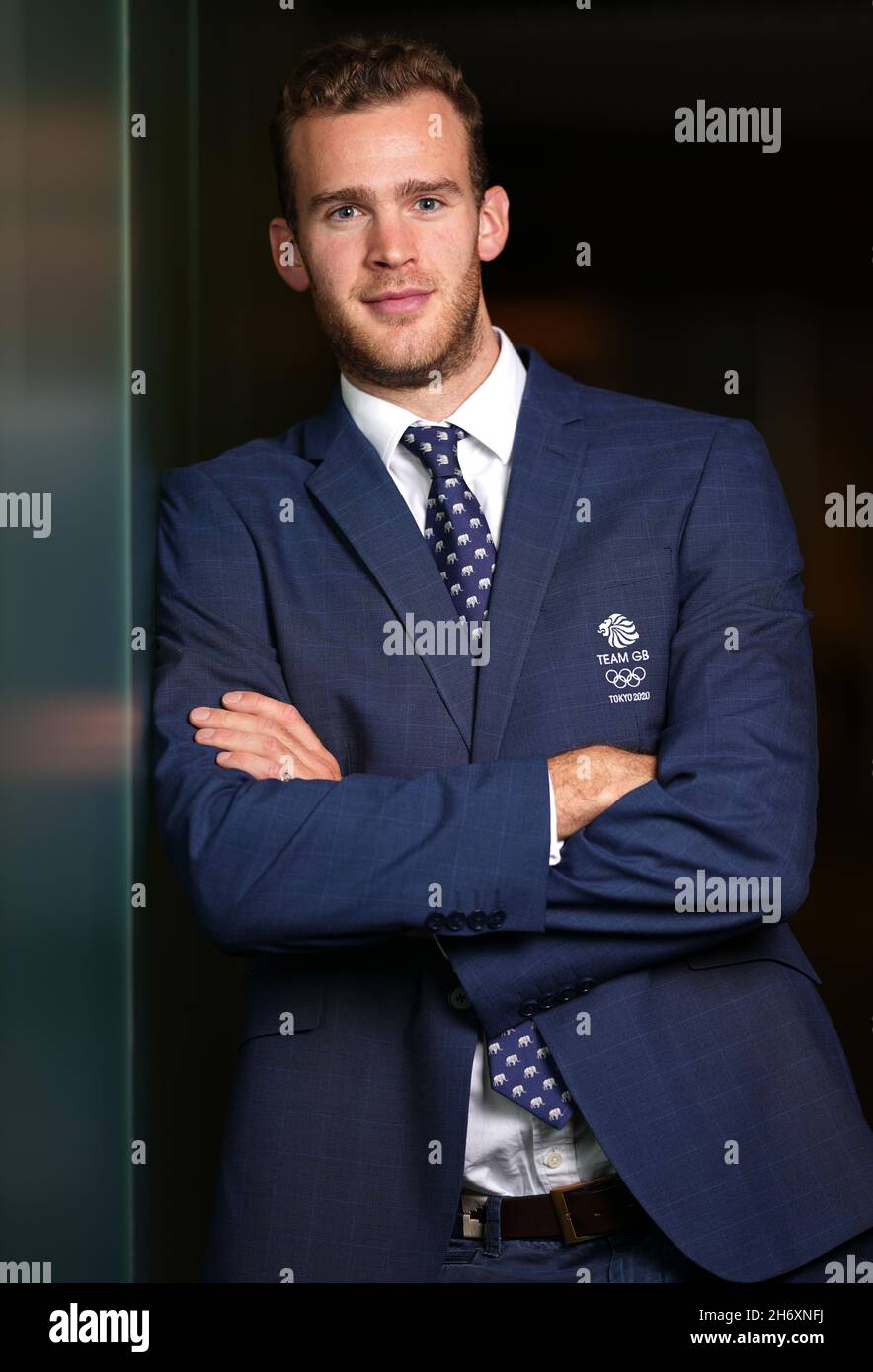 Charles Elwes during The Boat Race 2022 Launch Event at the Macquarie ...