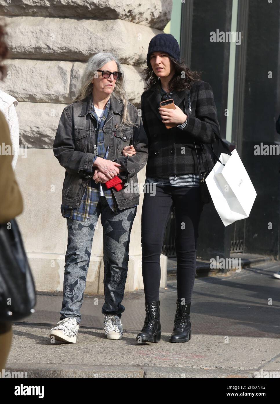 New York - NY - 03/30/2019 - Patti Smith and Daughter Jesse Smith ...