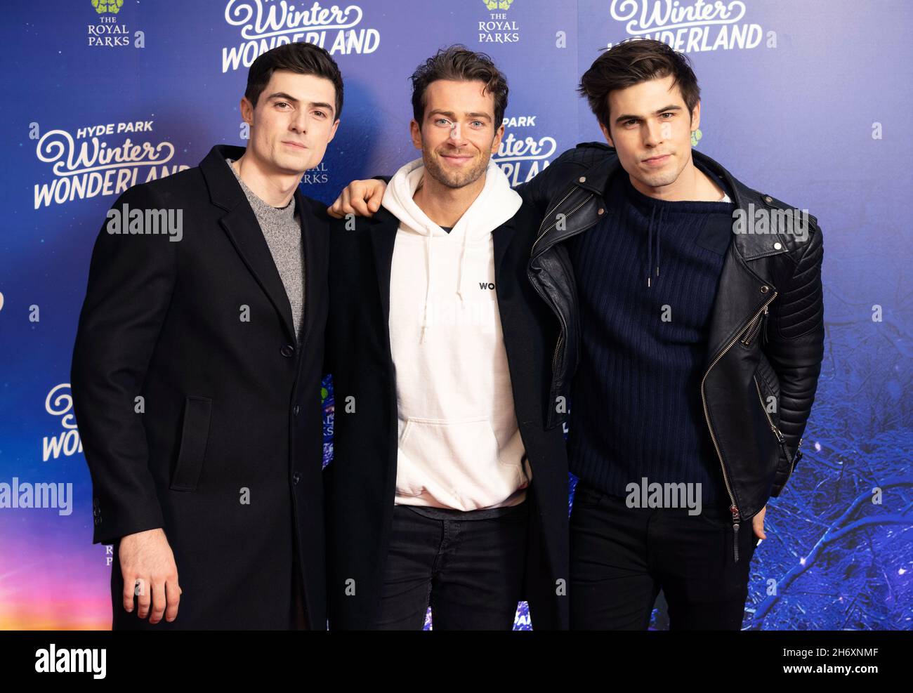 Digby Edgley (centre) and Dominic Anderson (right) at the launch of ...