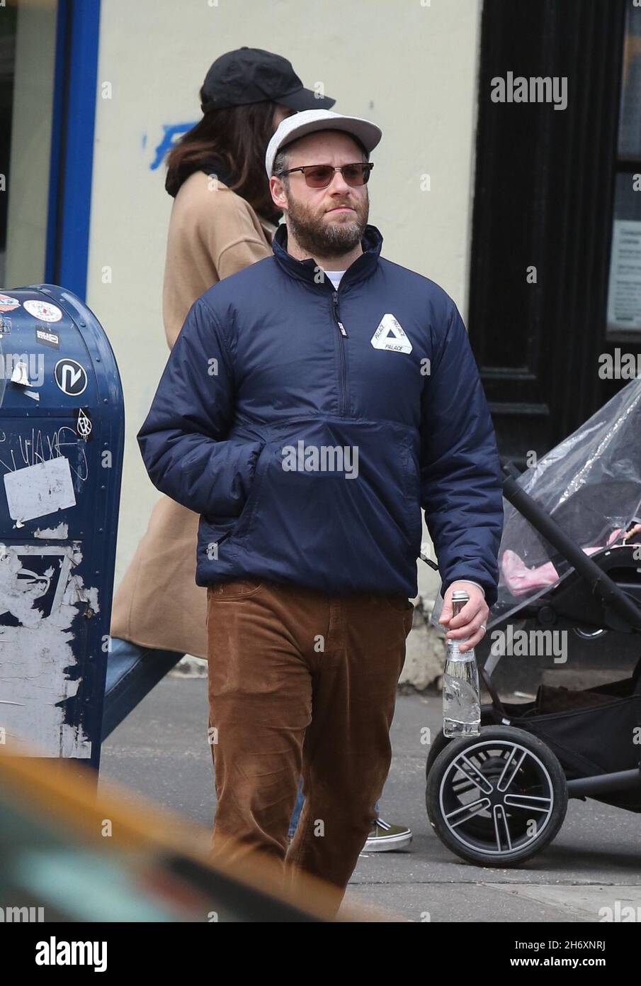 New York - NY - 04/27/2019 -Seth Rogen and wife Lauren Miller Rogen ...