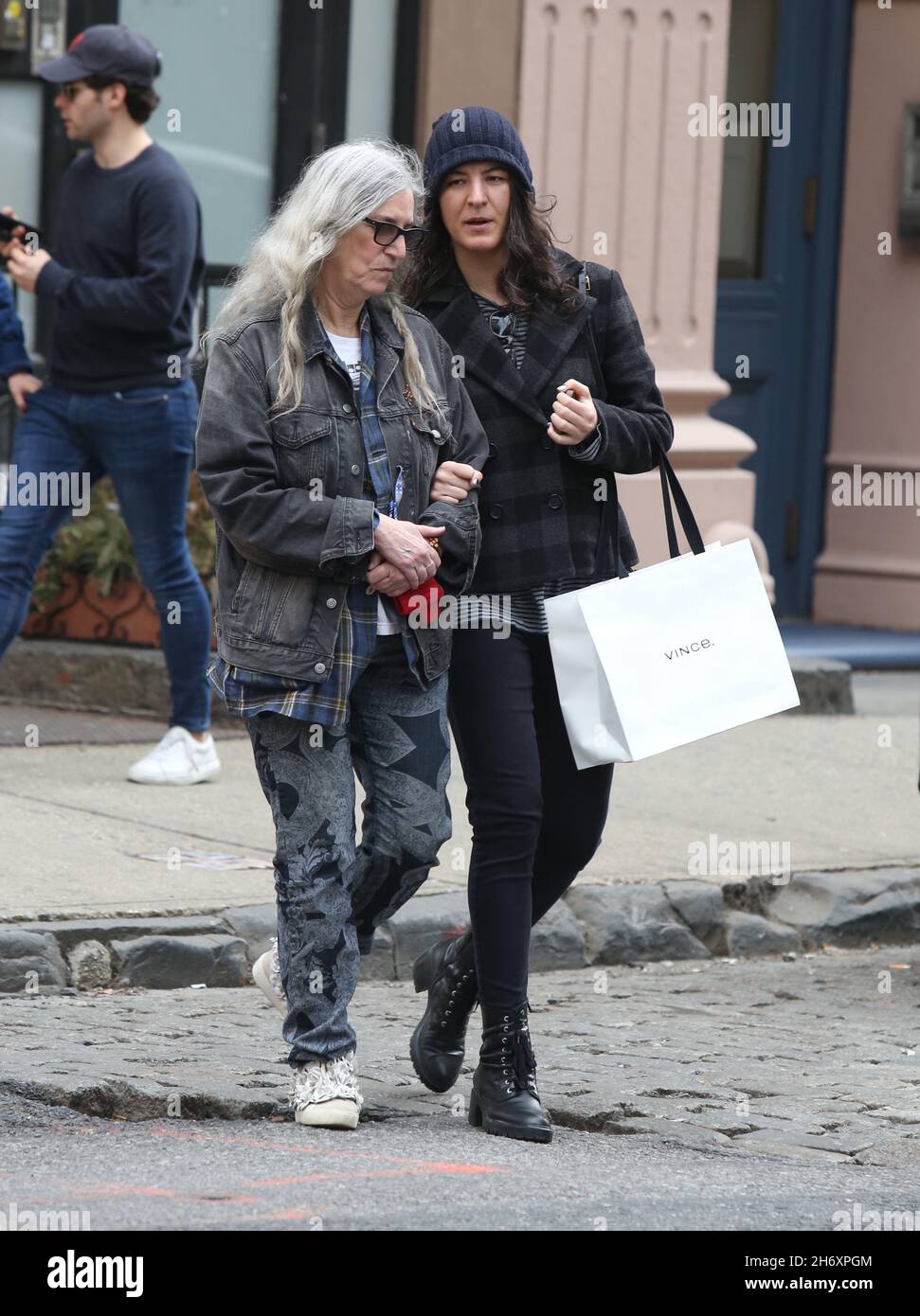 New York - NY - 03/30/2019 - Patti Smith and Daughter Jesse Smith ...