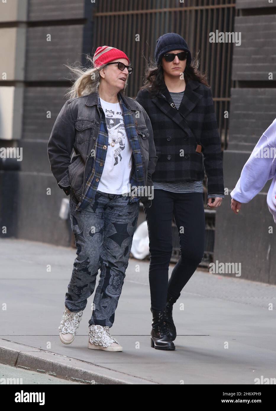 New York - NY - 03/30/2019 - Patti Smith and Daughter Jesse Smith ...
