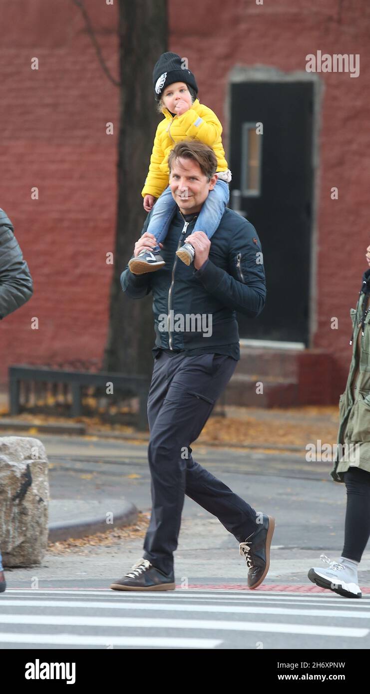 New York - NY - 11/02/2019 - Bradley Cooper and daughter Lea Shayk ...