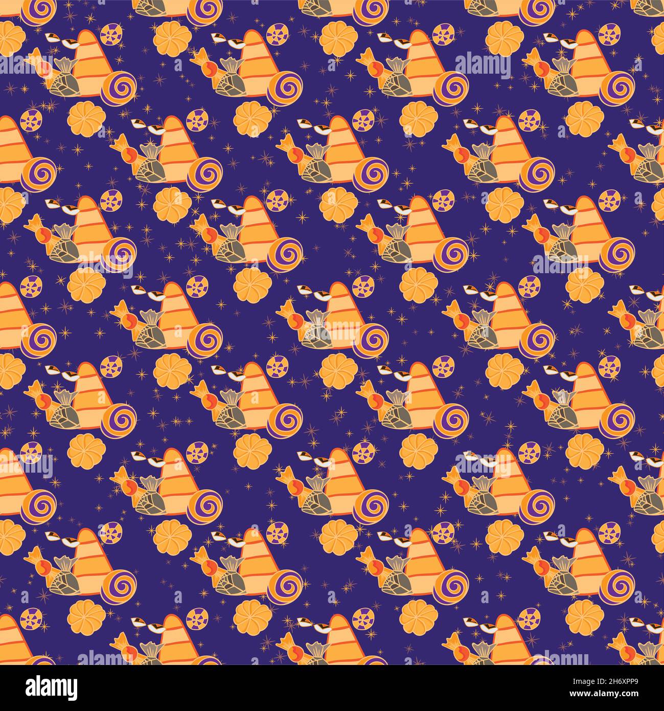 Halloween holiday sweet dessert Stock Vector Images - Alamy