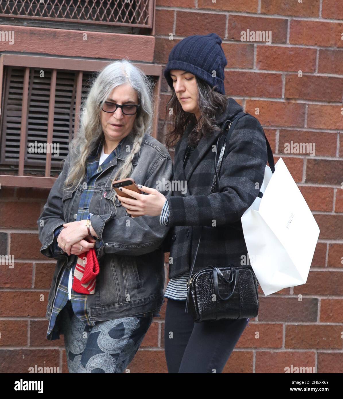 New York - NY - 03/30/2019 - Patti Smith and Daughter Jesse Smith ...